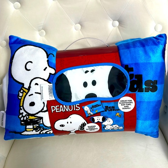 Peanuts | Bedding | Snoopy Peanuts 3pc Sleepover Set | Poshmark
